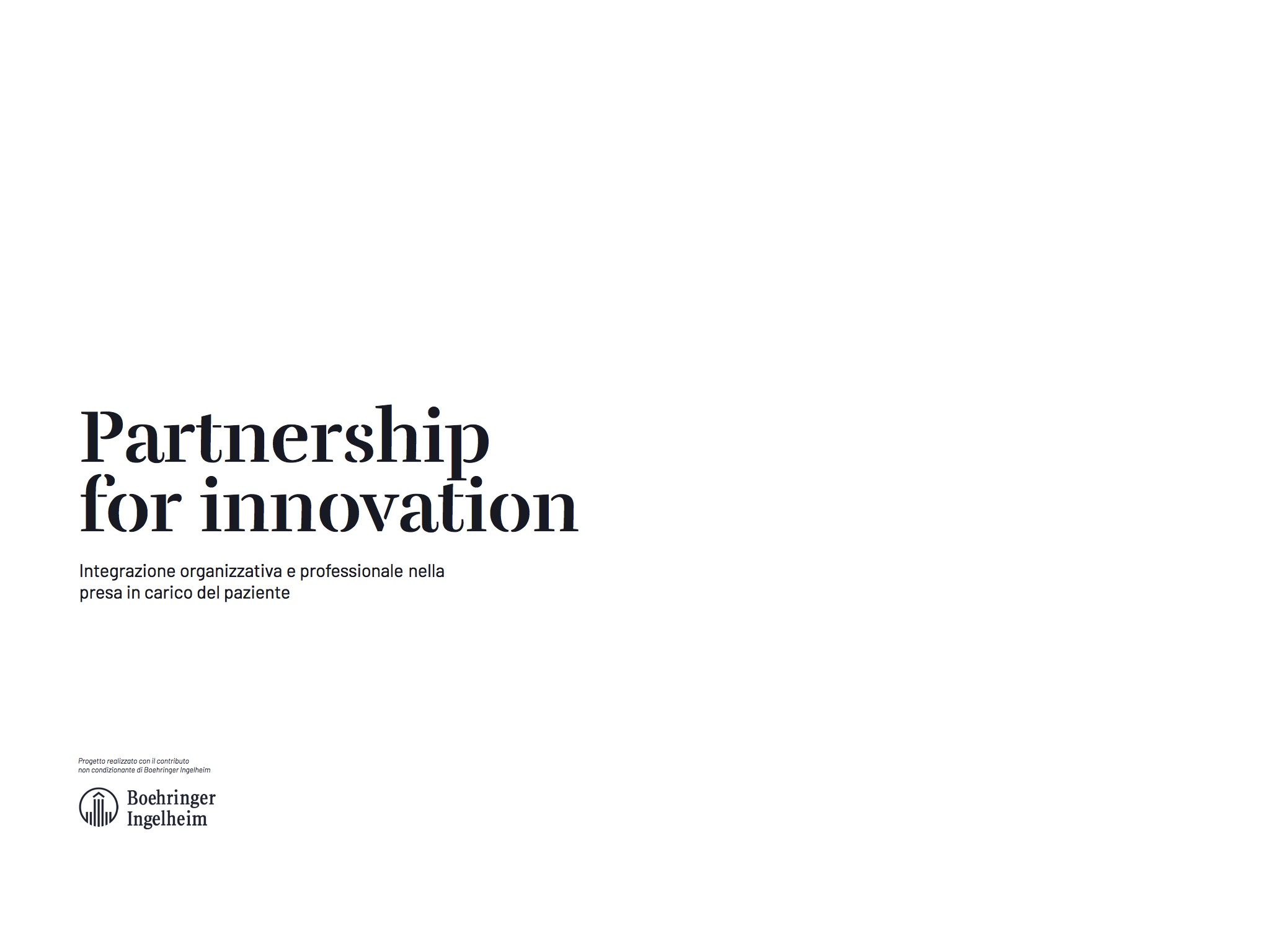 Partnership for Innovation